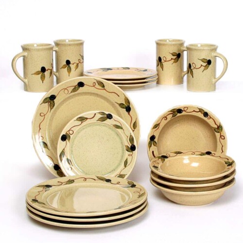 Classic Dinnerware Sets for Four | Emerson Creek Pottery
