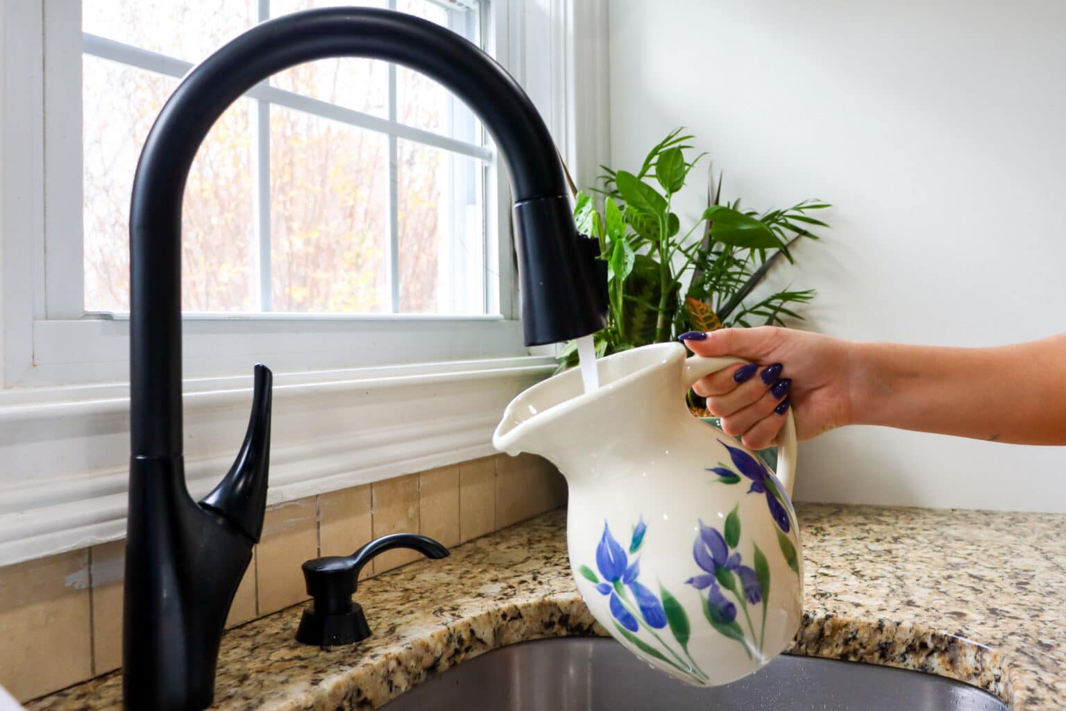 Ceramic Iced Tea Pitcher | Handmade Water Pitcher