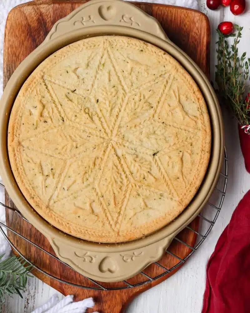 Savory Shortbread With Herbs and Parmesan Cheese | Emerson Creek ...
