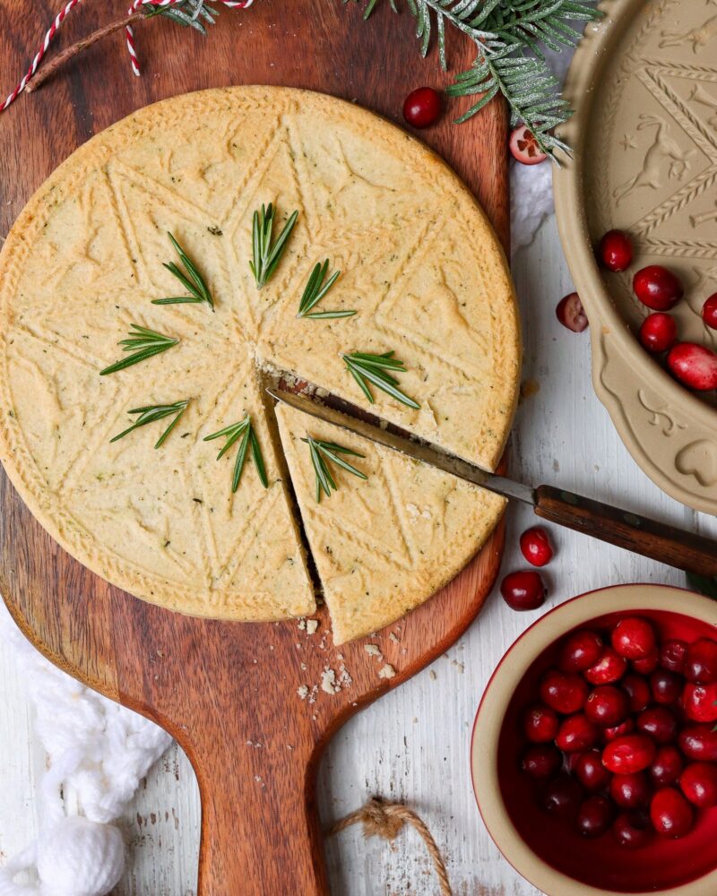 Savory Shortbread With Herbs and Parmesan Cheese | Emerson Creek ...