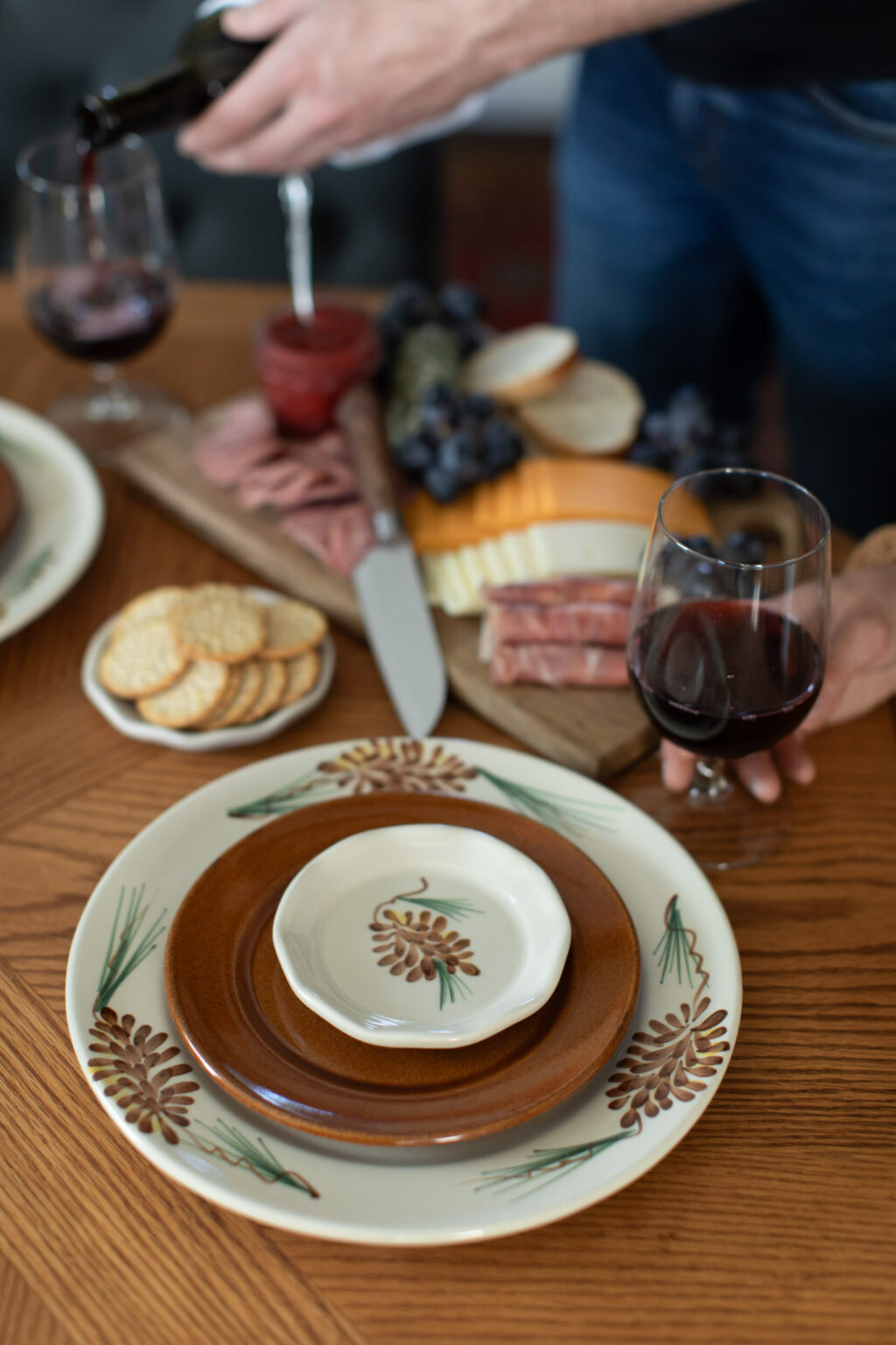Olive Oil Dipping Dish | Ceramic Dipping Plate