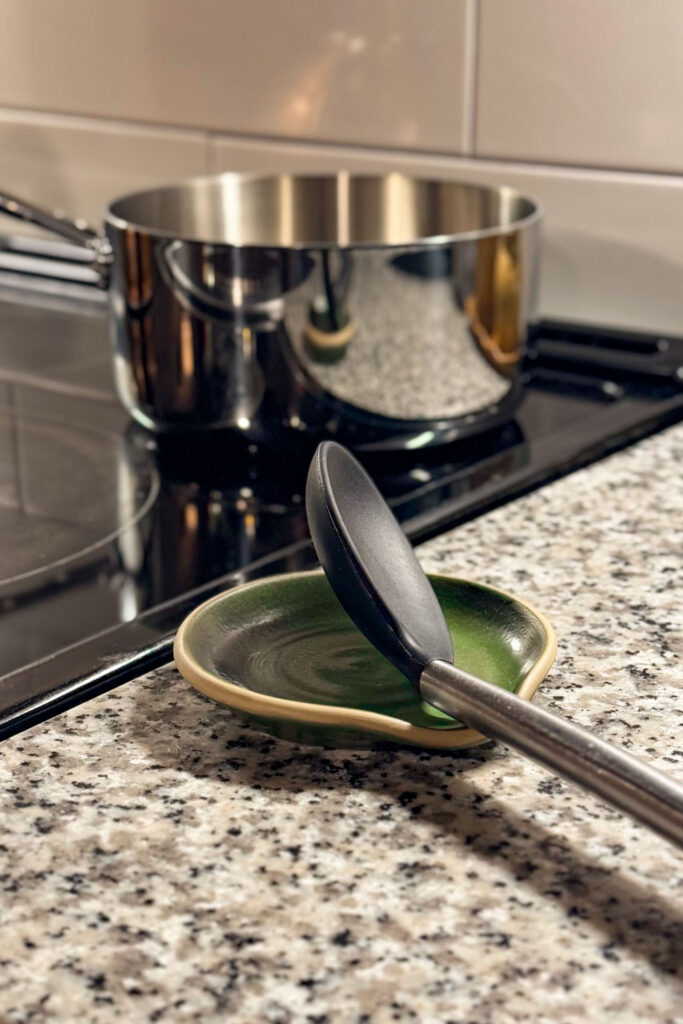 Ceramic Spoon Rest | Made in the USA
